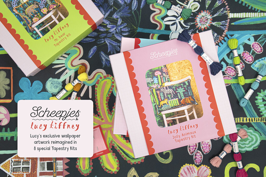 Pinks Tapestry Kit (40 x 60cm) – Lucy Tiffney